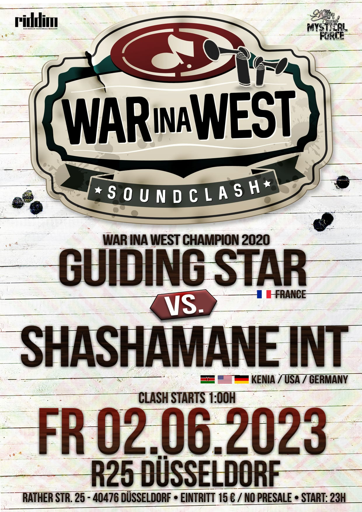 War ina West Soundclash 2023 – Shashamane International